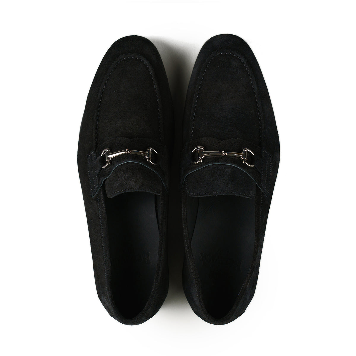 Black Suede Bit Loafers – Blake Loafers | Mehra